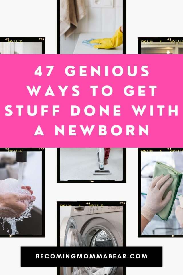 47 Ways to Get Things Done With a Baby