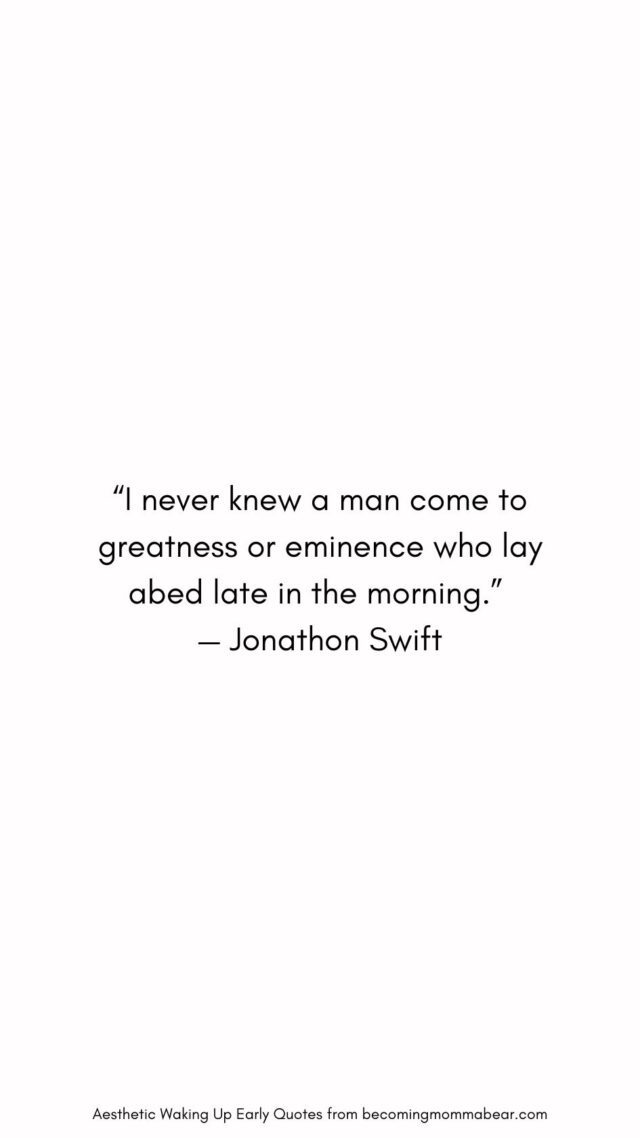 161 Getting Up Early Quotes to Motivate You in the Morning - Becoming ...